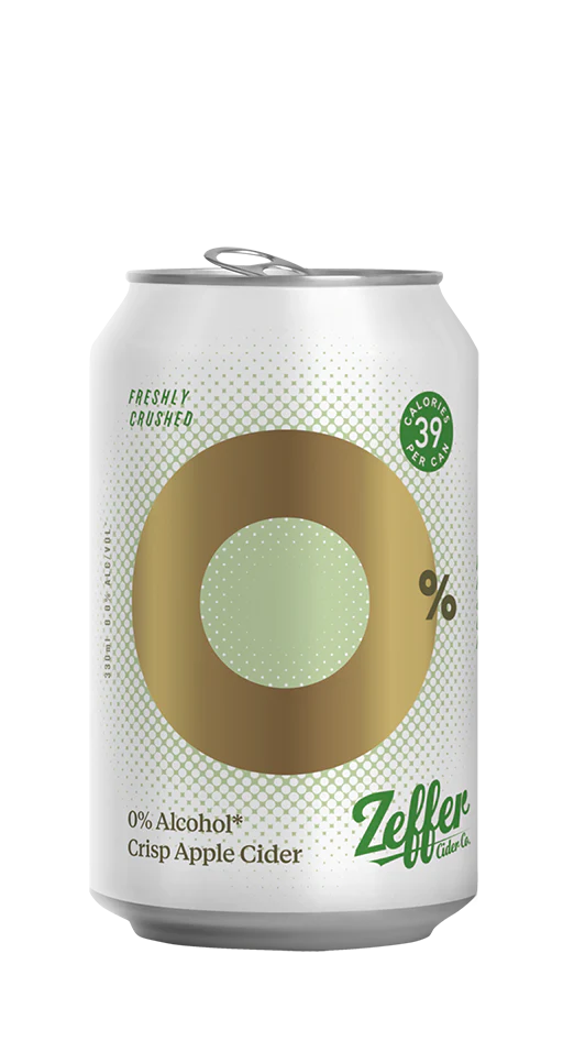 Zeffer Crisp Apple Cider 0% Alcohol 330ml