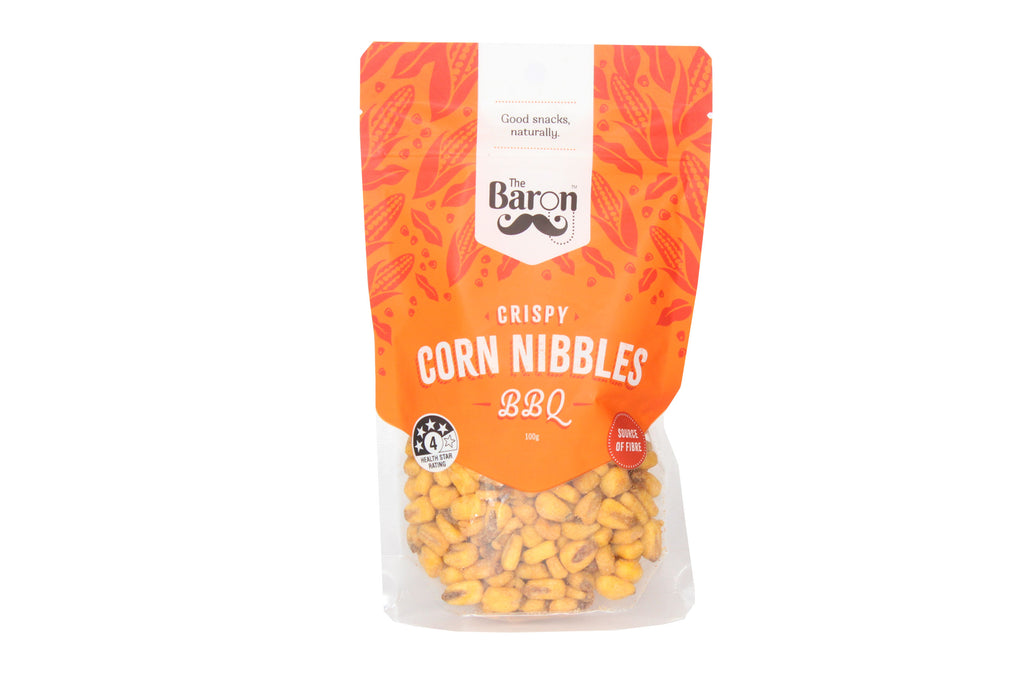 The Baron Crispy Corn Nibbles 100g